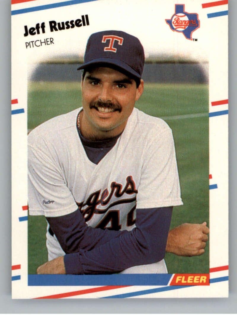 Amazon.com: 1988 Fleer Glossy #478 Jeff Russell NM-MT Rangers ...
