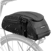 Lixada Bike Rear Pannier Bag,Insulated Trunk Cooler Bags Cycling ...