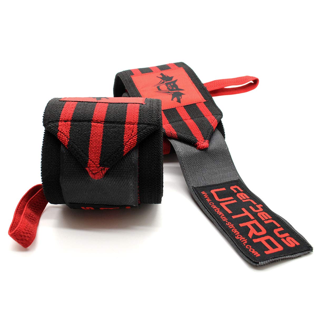 CERBERUS Strength Ultra Wrist Wraps 24 Standard Length Pair Fitness ...