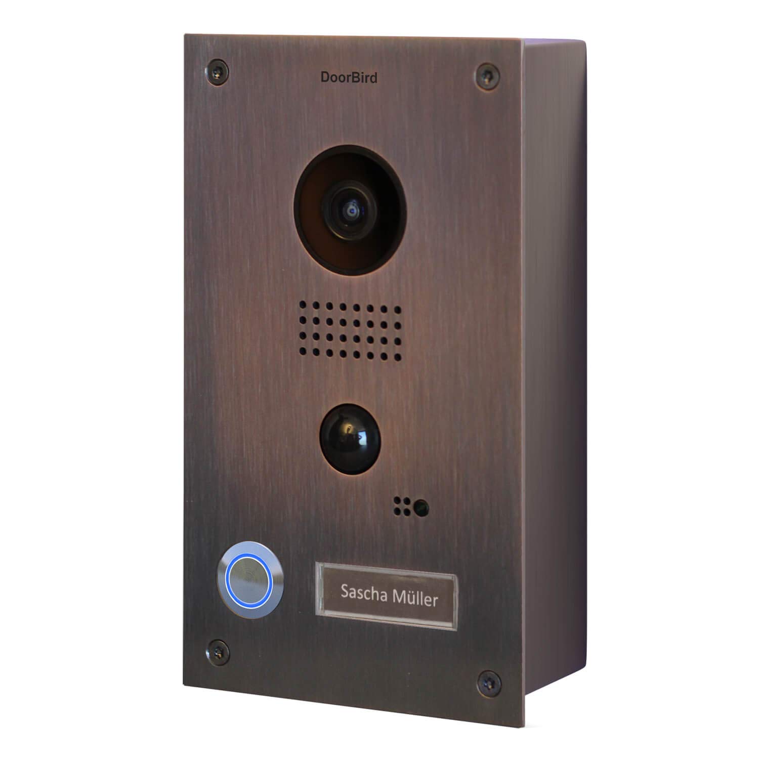 Doorbird IP Video doorbell panel D201B, stainless steel: Amazon.co.uk ...