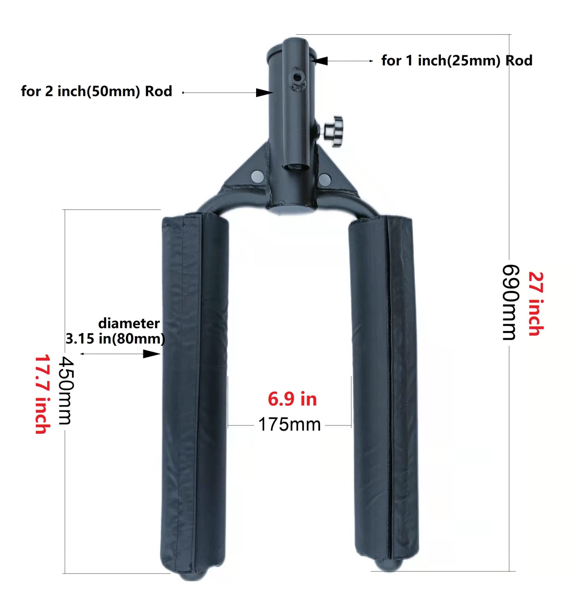 Mua ANUOMY Barbell T Bar Row Landmine Attachment,Light Weight Handle ...
