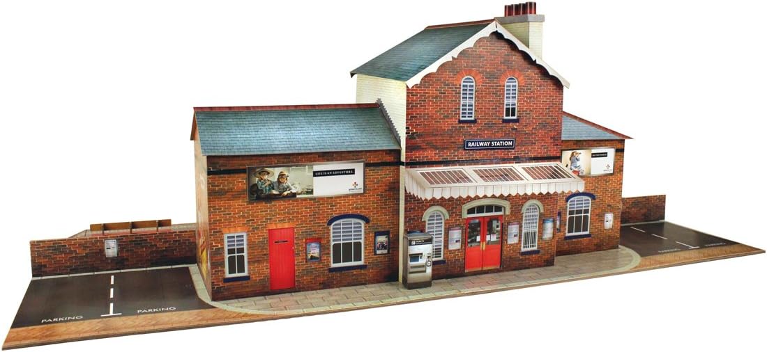 The CityBuilder O gauge 7mm 1:43 scale Model Railway Building RAILWAY ...