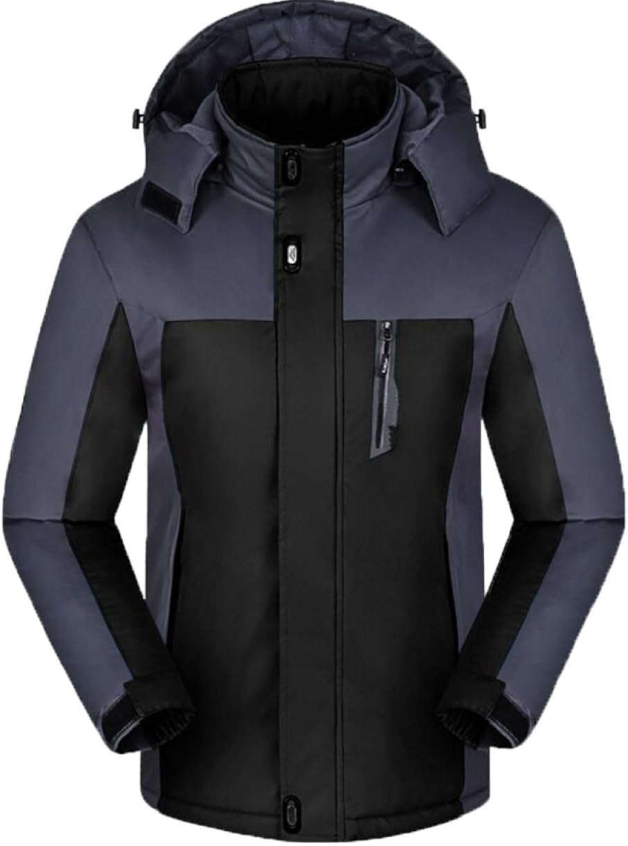 YXMAHW Outdoor Winter Warm Men Jackets Windproof Waterproof Thick ...