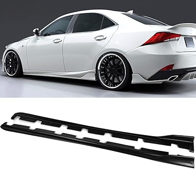 Buy For 2014-2020 Lexus IS250 IS300 IS350 AR Style Side Skirts Bottom ...