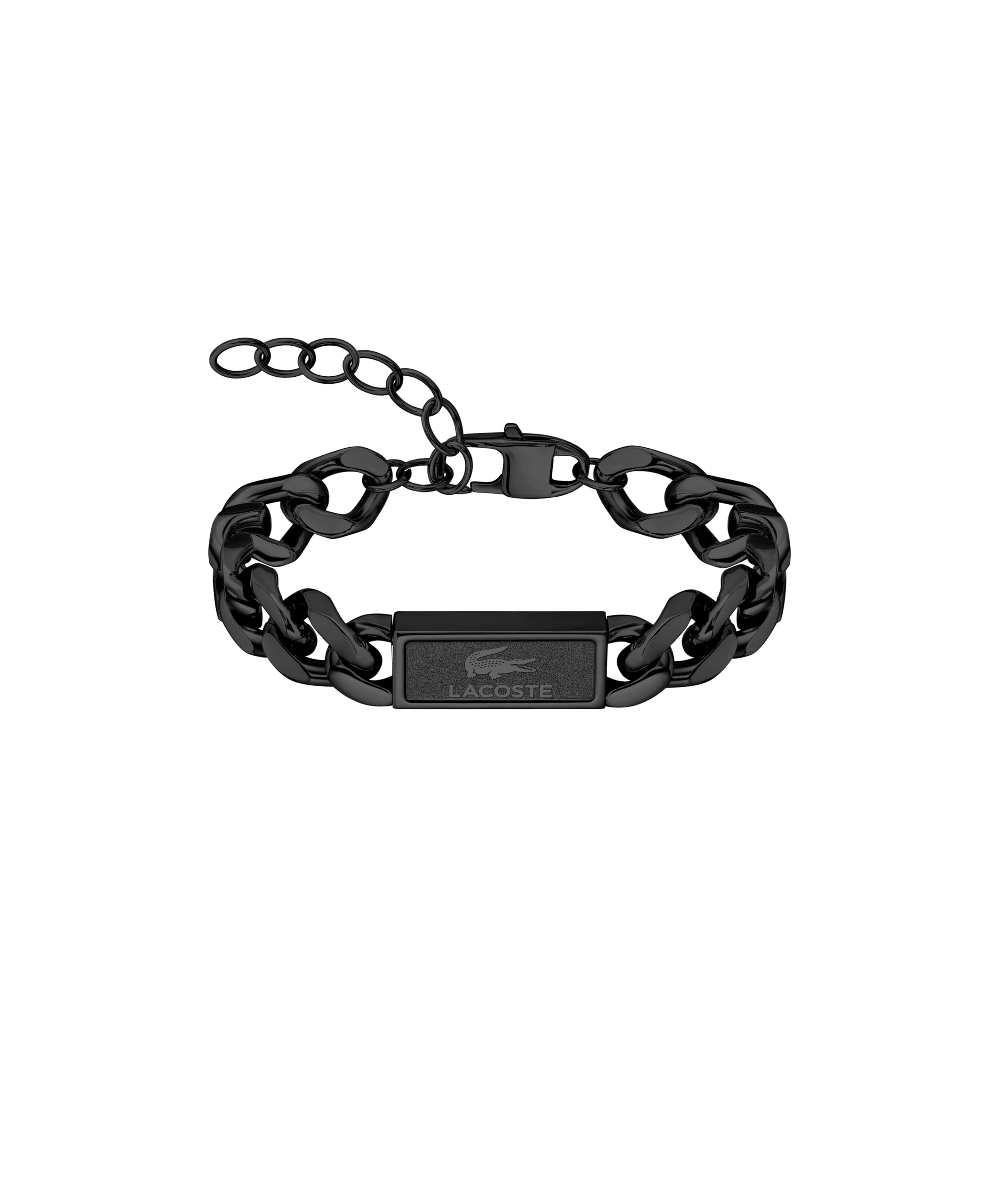 Lacoste Backhand Collection - Chain Bracelet for Men - Stainless Steel ...