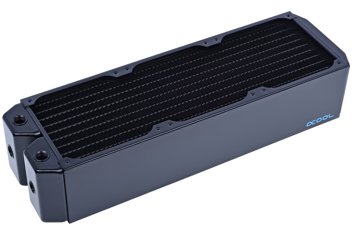 Alphacool NexXoS MONSTA 360mm Radiator For 3 x 120mm Fans - Extra Thick ...
