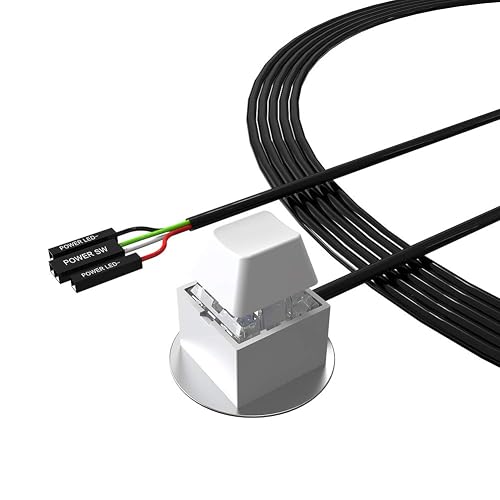 DKE Power Supply Control Adapter Cable 2M External PC Power Button ATX ...
