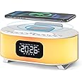 Amazon.com: Digital Alarm Clock, Wireless Charger, Bluetooth Speaker ...