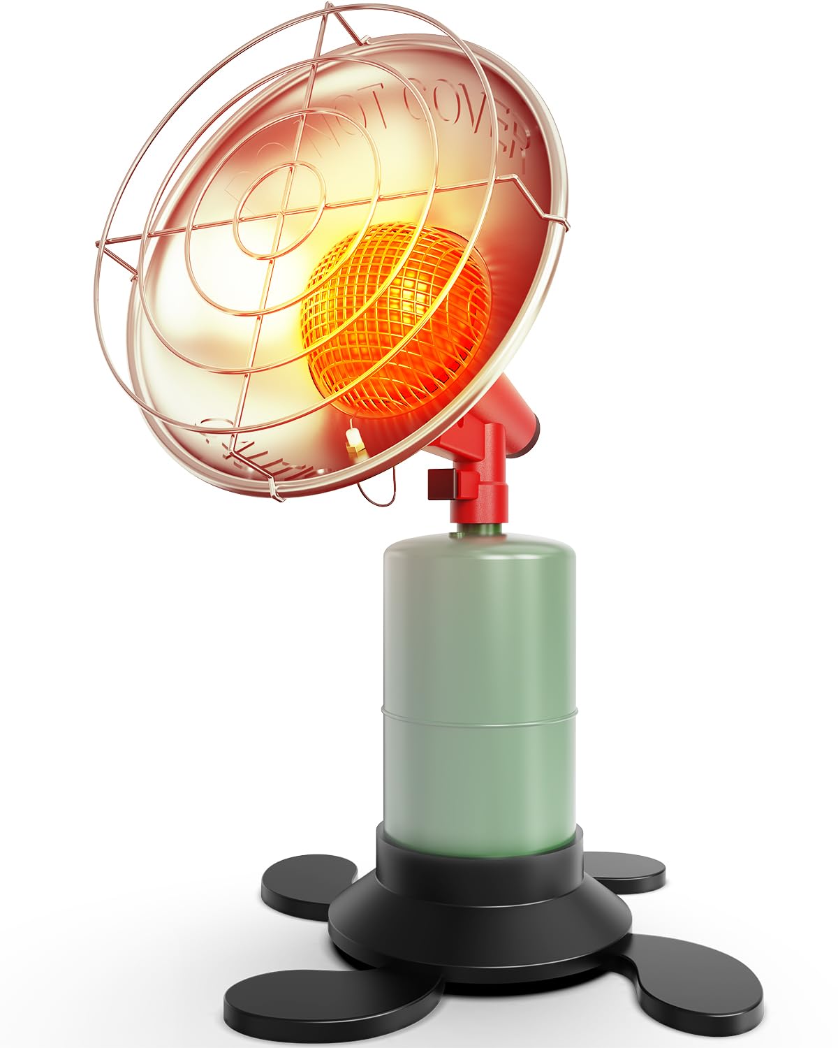 QIOMALA Portable Propane Heater, 6500 BTU Camping Heater for Tents ...