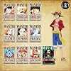 RGF New Edition One Piece Pirates Wanted Posters, Straw Hat Pirates ...