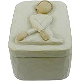 Amazon.com: Willow Tree Friendship Keepsake Box, Forever True, Forever ...