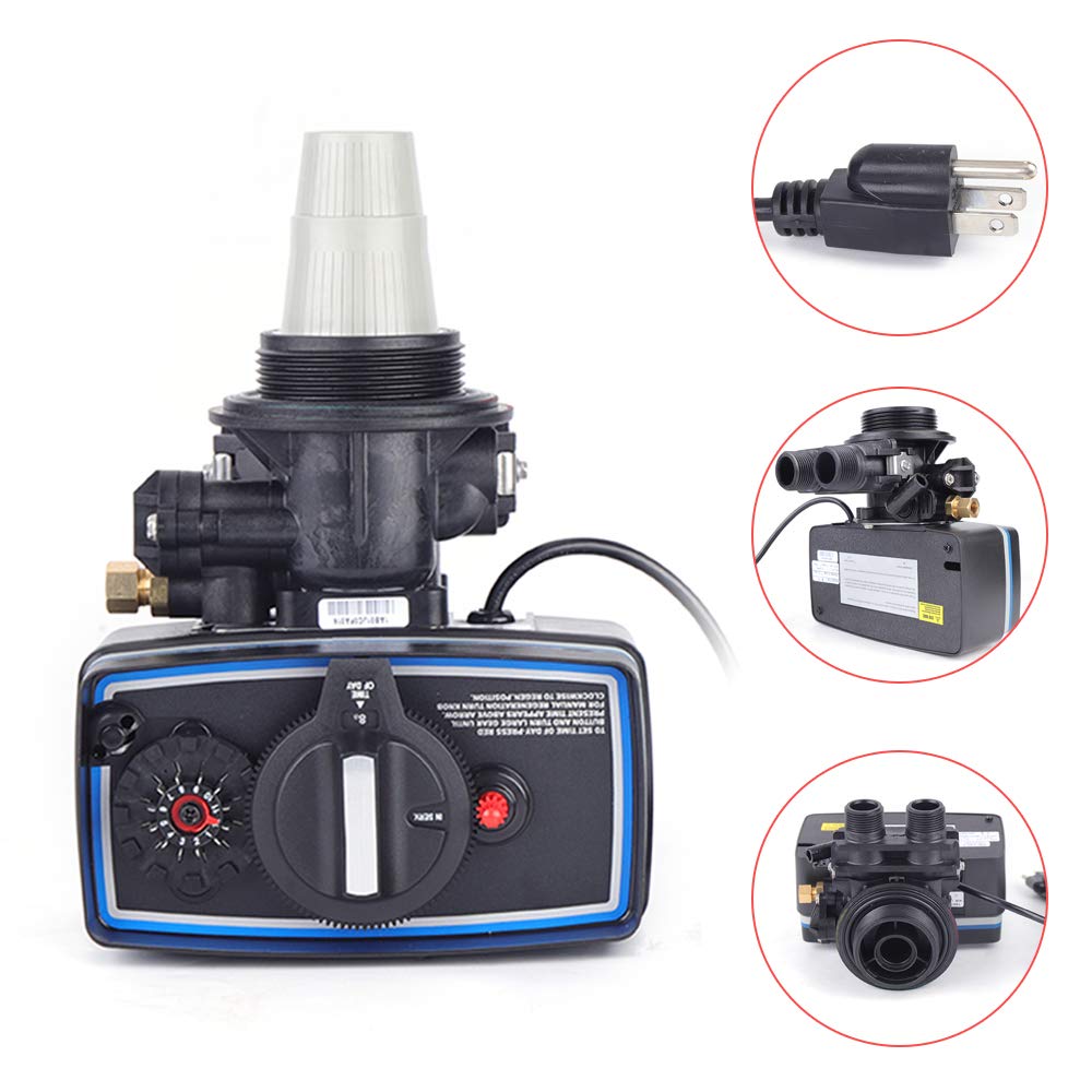 Water Softener Valve Digital Metered Replacement Head,3W Fleck House Water Softener 12 Day 5600 ...