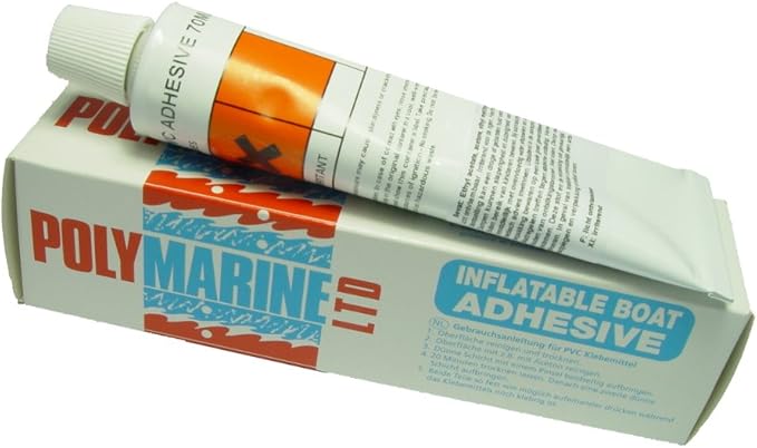 Polymarine Hypalon Inflatable Boat Adhesive - 70ml Tube: Amazon.co.uk ...