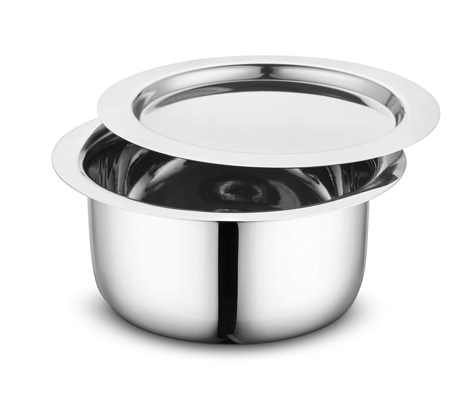 Buy SS Private Stainless Steel Tope/patila/bhagona with stainleess ...