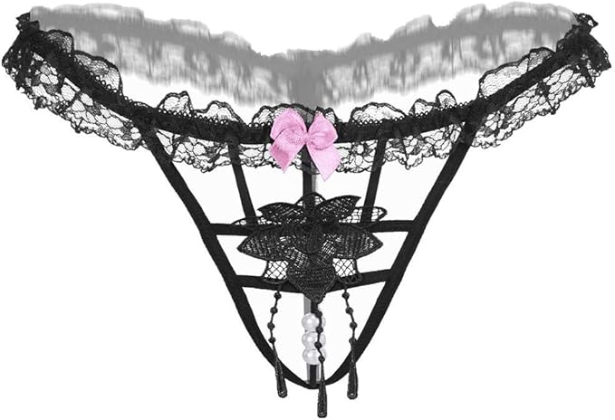 Gofeibao Slip Femme String Ficelle Femme Français Culotte G Chaîne ...