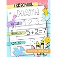 Preschool Math: Numbers, Arithmetic, Counting: Toddler Activity Book ...