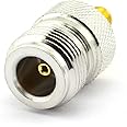 Amazon.com: DGZZI 2-Pack N Female to SMA Female RF Coaxial Adapter N to SMA Coax Jack Connector ...