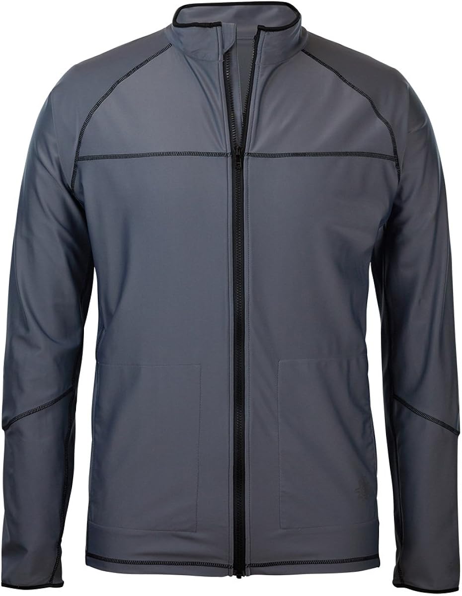 Amazon.com: UV Skinz Men’s UPF 50+ Full-Zip Water Jacket – Sun-Blocking ...