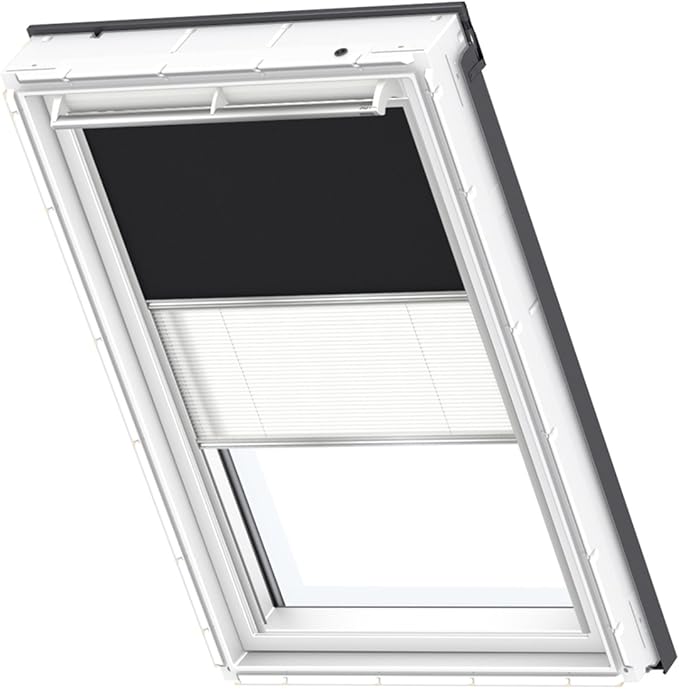 VELUX Original Duo Blackout Blind for Skylight Roof Window, M08, 308, 2 ...