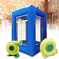 Amazon.com: 9FT Inflatable Cash Cube Money Machine with 2 Blowers ...