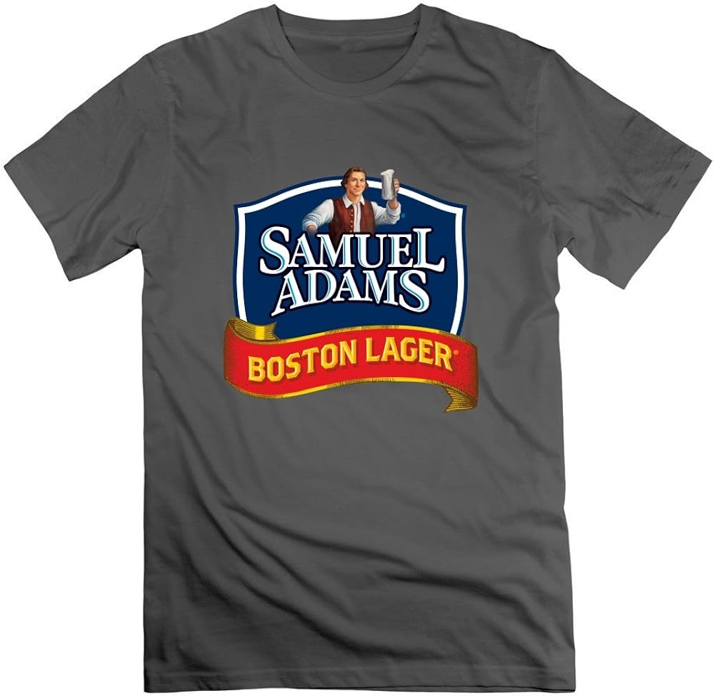 Beers Sam Adams Designed Regular : XXX-Large Menshort Sleeves Gray ...