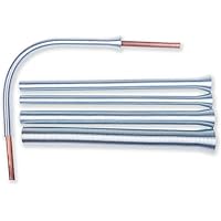 Wostore Spring Tubing Benders Kit for Pipe O.D. 1/4, 5/16, 3/8, 1/2 ...