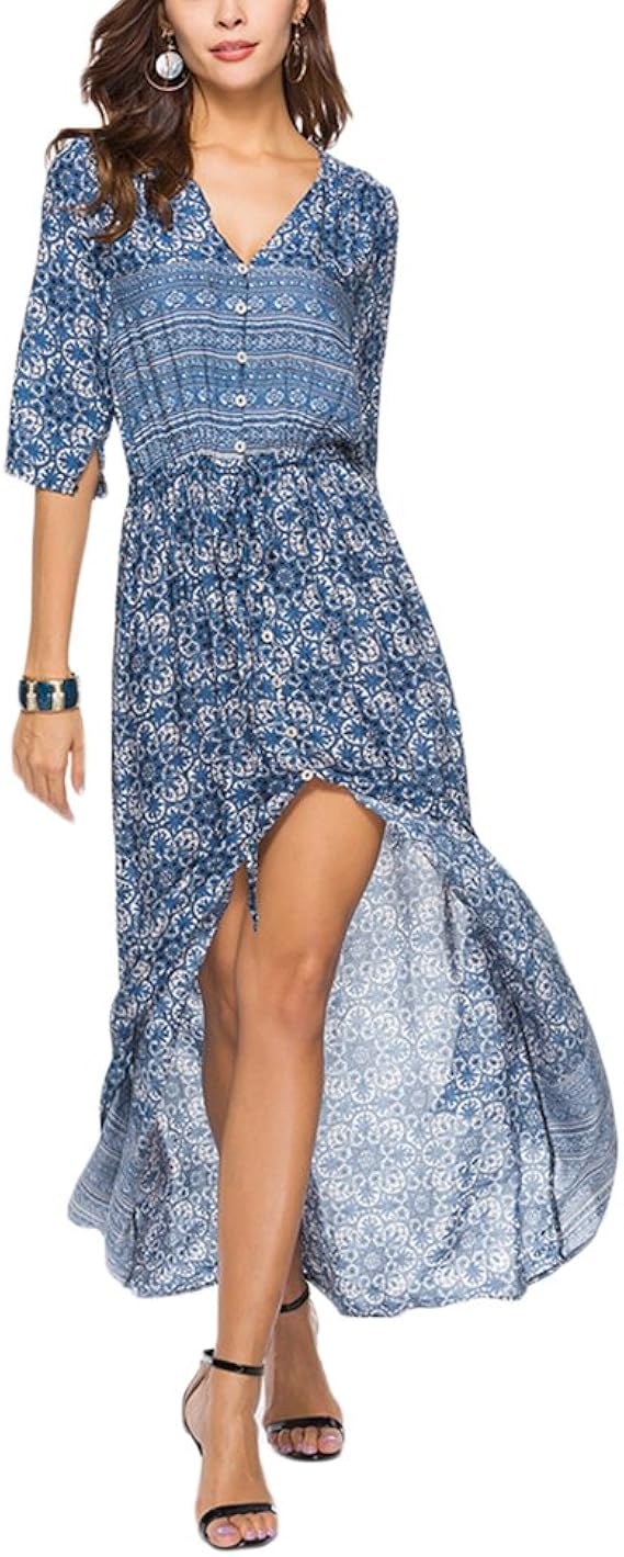 Yonglan Robe de Soirée/ Robes de Cocktail/ Robes de Plage pour Femme ...