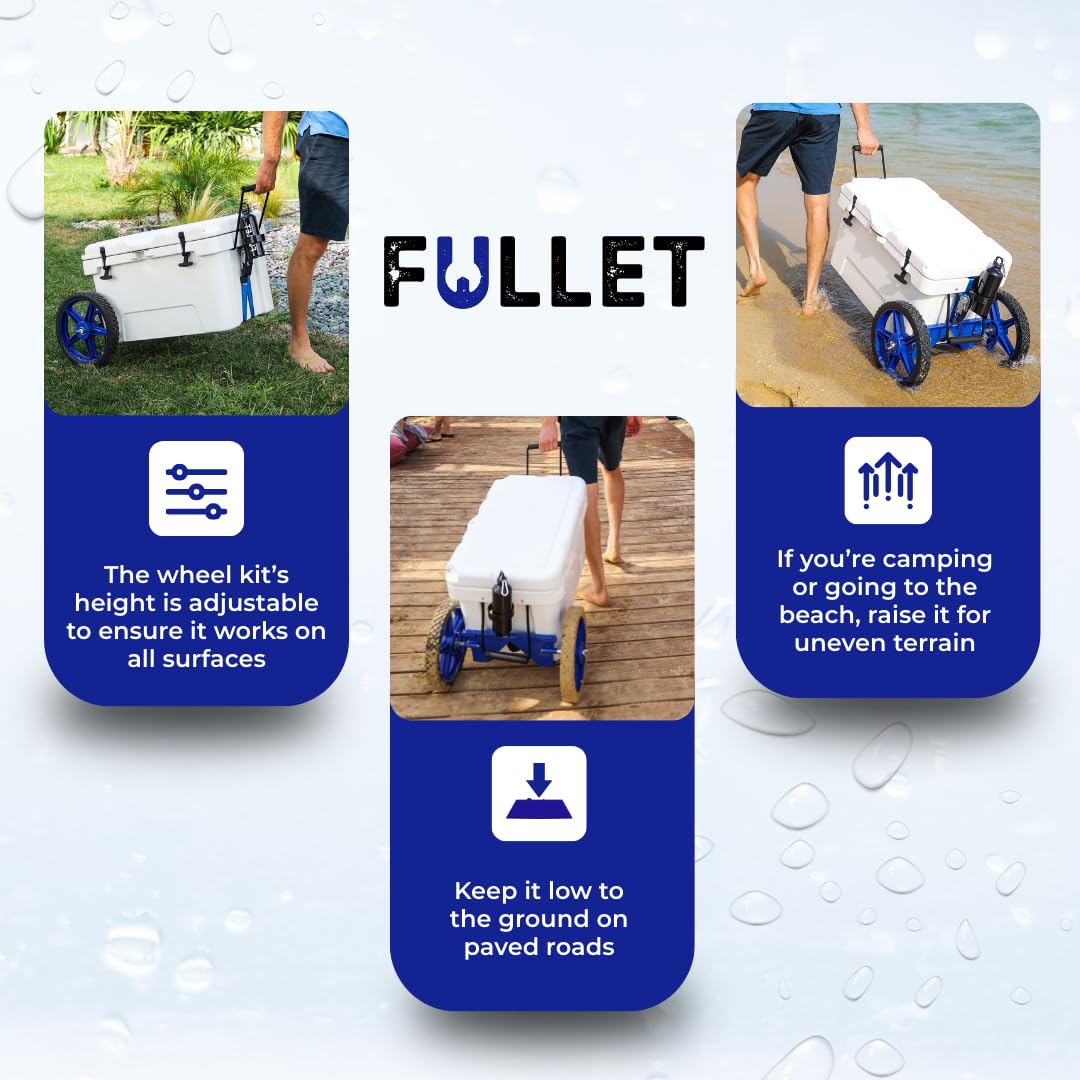 Mua Cooler Wheel Kit for Yeti, RTIC, Igloo and most other brands ...