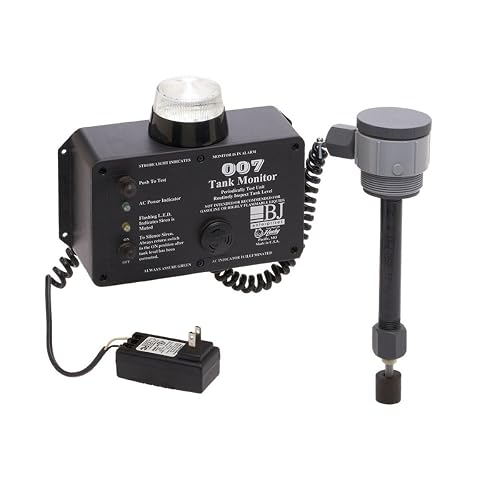 Husky BJE 007 Tank Alarm, Made in USA, Built-In 103 dB Siren and Strobe ...