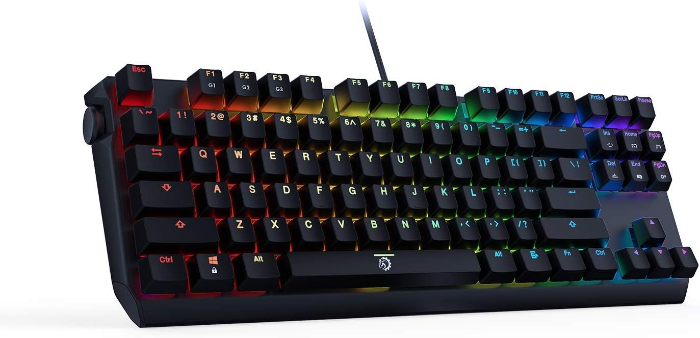 DREVO BladeMaster SE Compact TKL 87 Key RGB Mechanical: Amazon.co.uk: Electronics