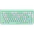 Amazon.com: UBOTIE Portable Bluetooth Colorful Computer Keyboards ...