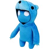 Amazon.com: P.M.I. Gang Beasts Plush Buddies - Blue Wrestler - 12 Inch ...