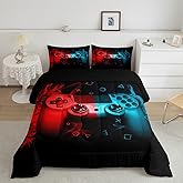 Amazon.com: Feelyou Gamer Comforter Set Twin Size Boys Gaming Bedding for Kids Teens 2 Pcs ...