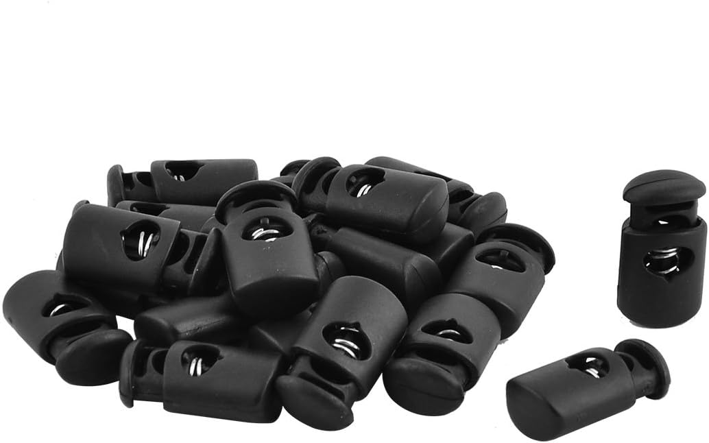 Sourcingmap Plastic Adjustable Clothes Coat Drawstring Cord Lock Toggle ...