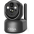 Amazon.com : Xega 4G LTE Cellular Security Camera Indoor with Built-in SIM Card, Wireless Camera ...