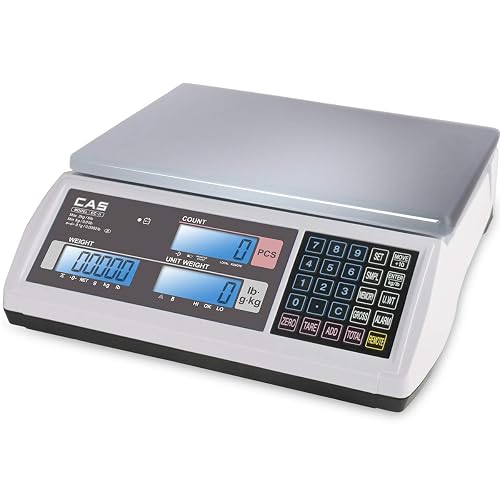 CAS EC2-60 Digital Counting Scale for Small Parts - 60lb Capacity NTEP ...
