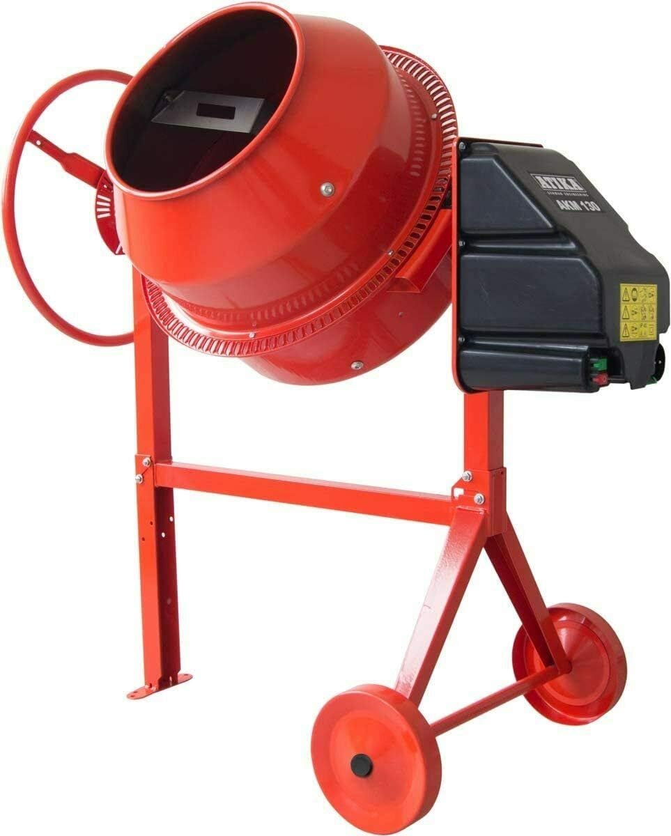 ATIKA AKM 130 Betonmischer Mörtelmischer Zementmischer | 230V | 700W ...