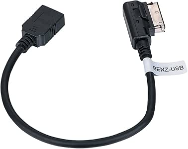 Amazon.com: Media Interface Cable Compatible with Mercedes Benz USB ...