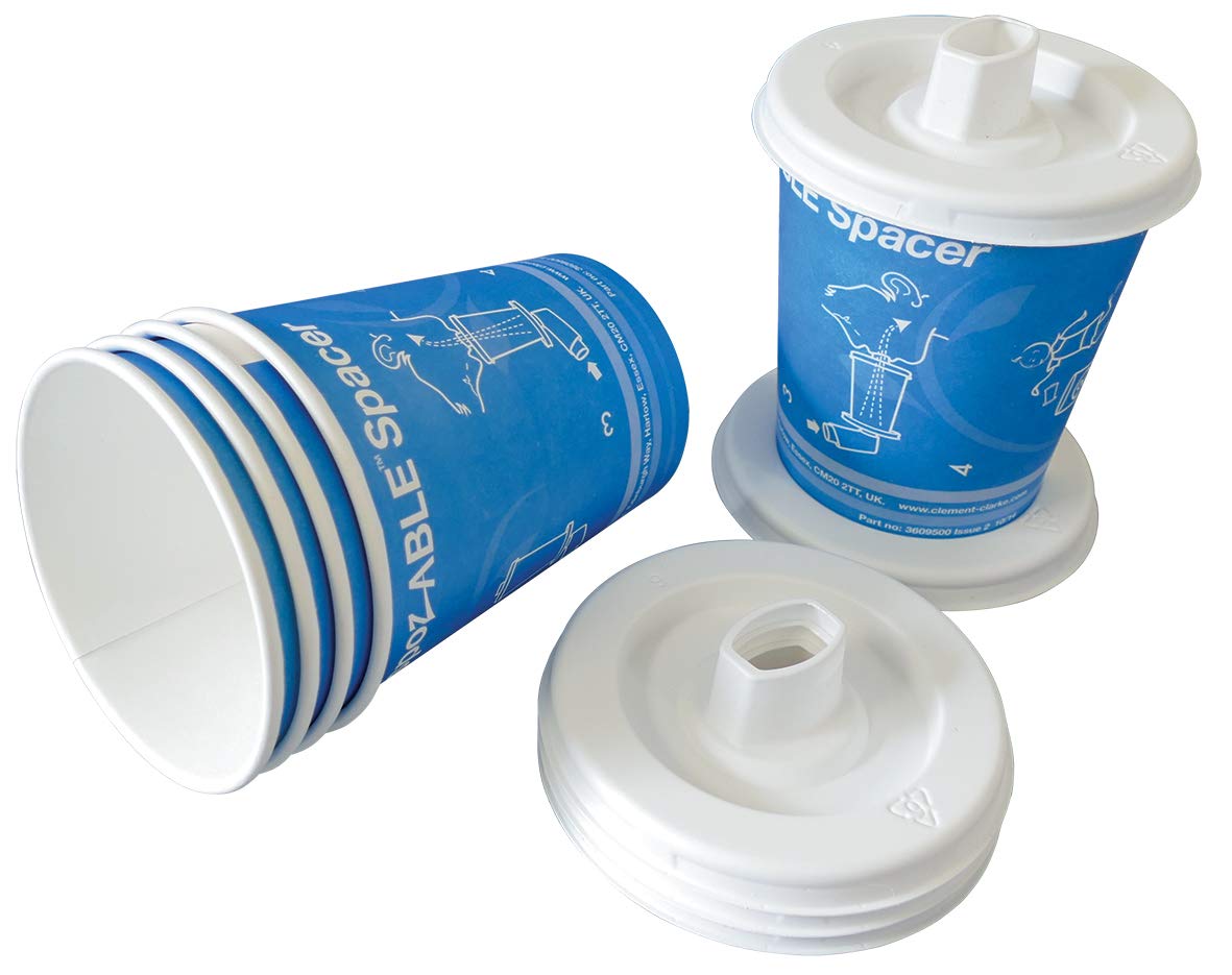 DispoZABLE Asthma Inhaler Spacer, Pack of 10 – BigaMart