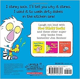 Amazon.com: Five Stinky Socks (9780545647847): Jim Benton: Books
