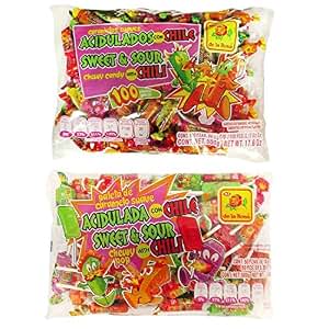 Amazon.com : Mexican Candy Bundle: Sweet and Sour Chewy Candy with ...
