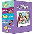 Raina Telgemeier Collection 5 Books Set (Sisters, Drama, Smile, Ghosts ...