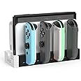 Amazon.com: Charging Dock Compatible with Nintendo Switch & Switch OLED Model Joycons, Switch ...