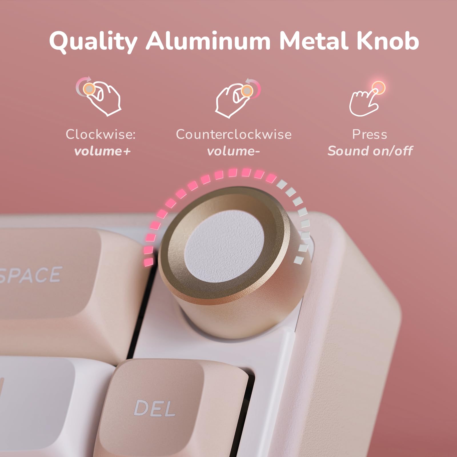 Mua RK ROYAL KLUDGE R65 Wired Mechanical Keyboard with Knob, 60% Percent QMK/VIA US Layout RGB ...