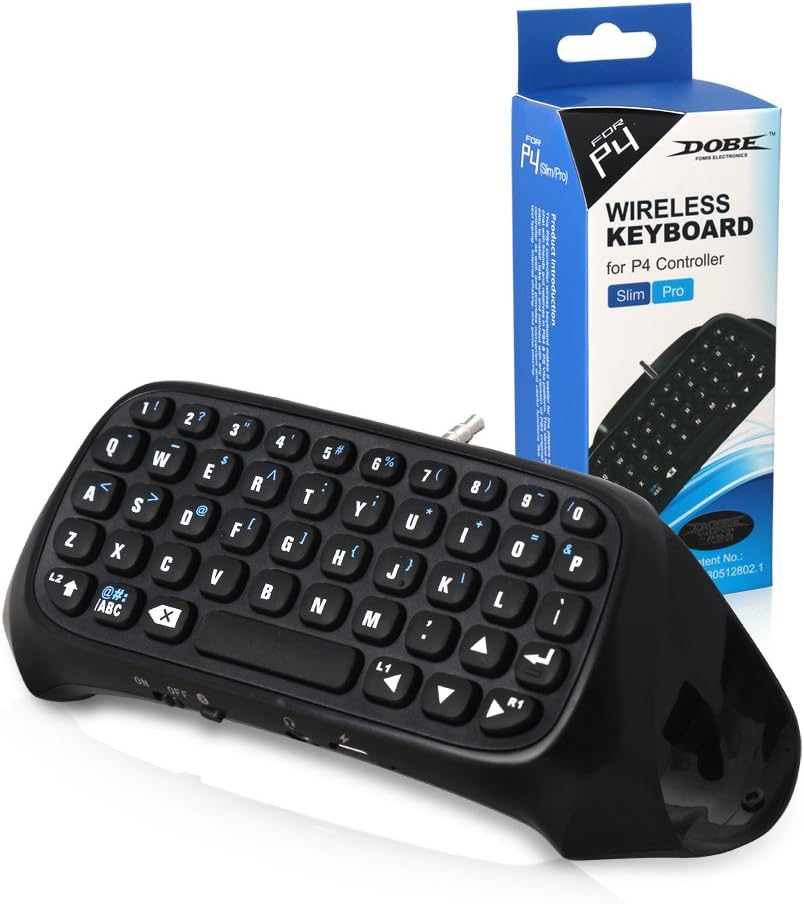 Amazon.com: PS4 Controller Keyboard RALAN，PS4 Wireless Mini Bluetooth ...