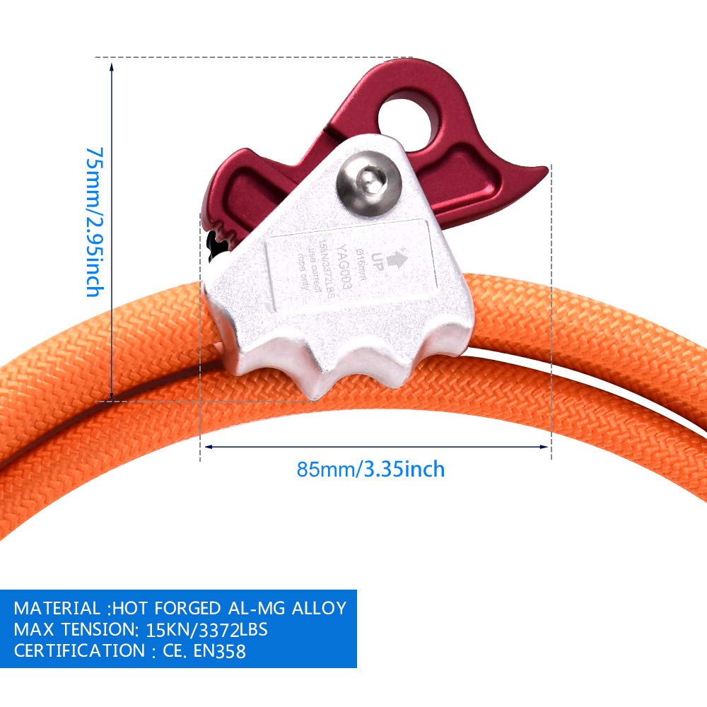 Adjustable Lanyard Tree Climbers Low Stretch ETE ETMATE Steel Wire Core ...