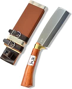 Amazon.com: KaKUrI Japanese NATA Tool Knife 6.5" (165mm), NATA Hatchet ...