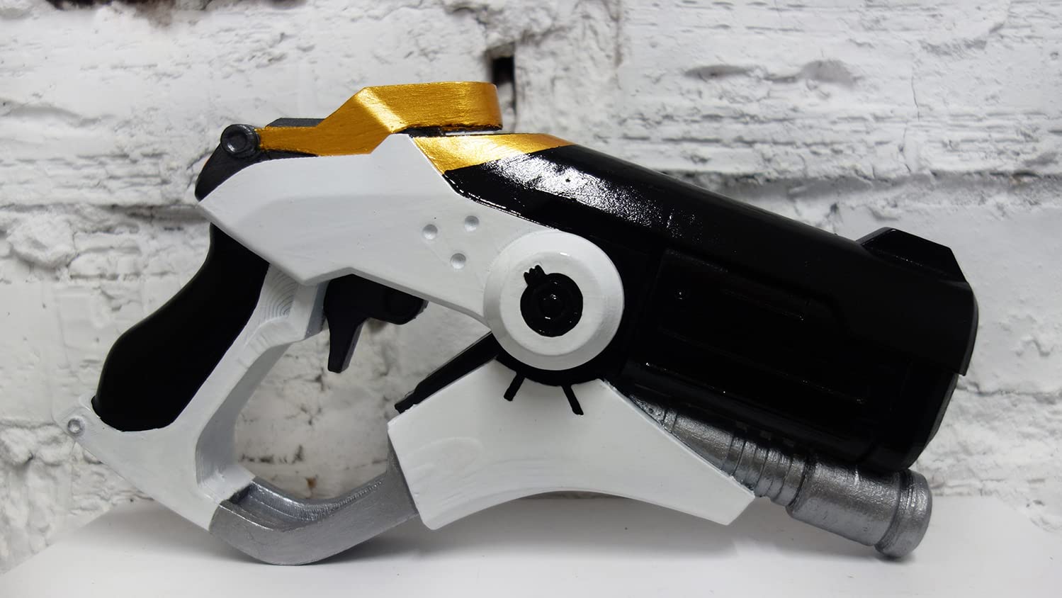 Mua Overwatch Mercy Blaster Replica Prop Free Overwatch Banner, Plastic ...