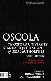 Oscola: The Oxford University Standard for Citation of Legal ...