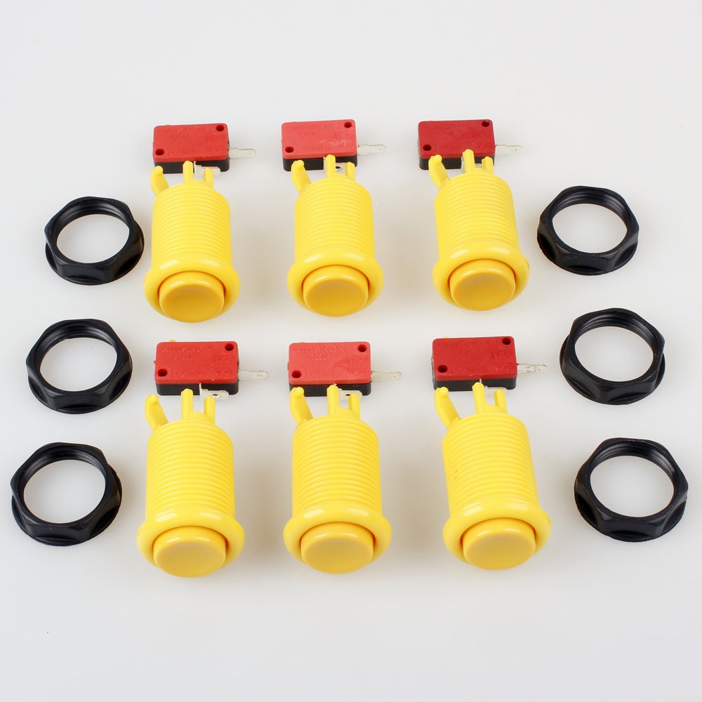 Amazon.com: EG Starts 6x American Type Standard Push Buttons Switch For ...